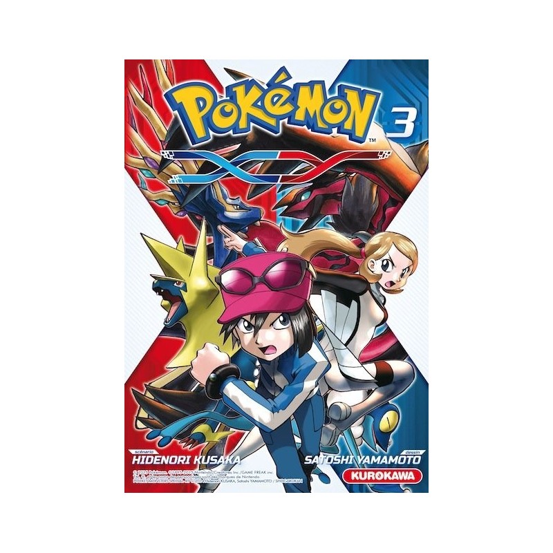 Pokémon XY Tome 3 KUSAKA Hidenori - Kurokawa