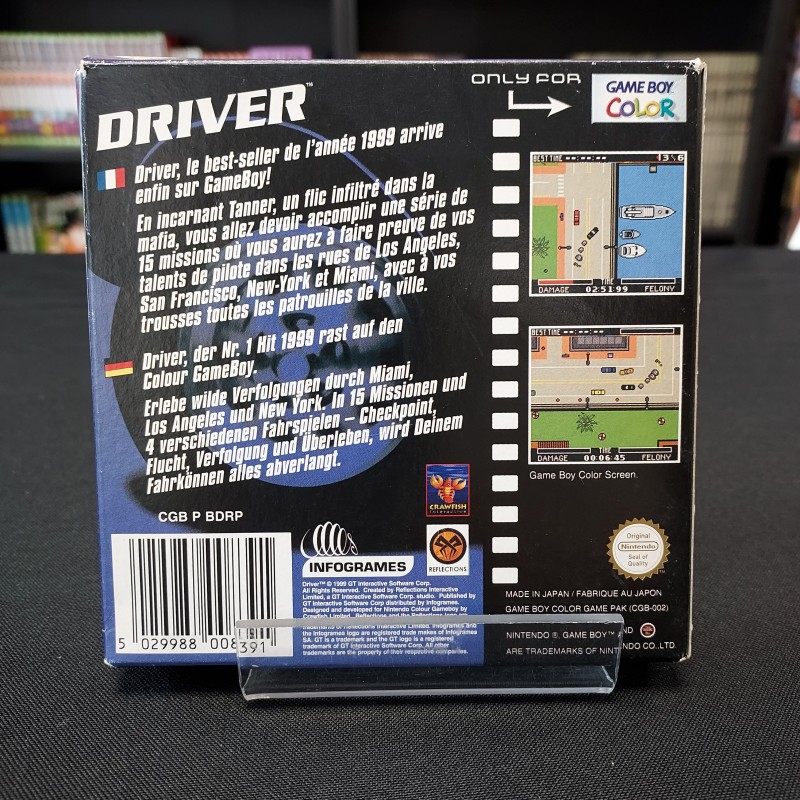 Driver Nintendo Game Boy Complet en Boite Occasion Pal EUR