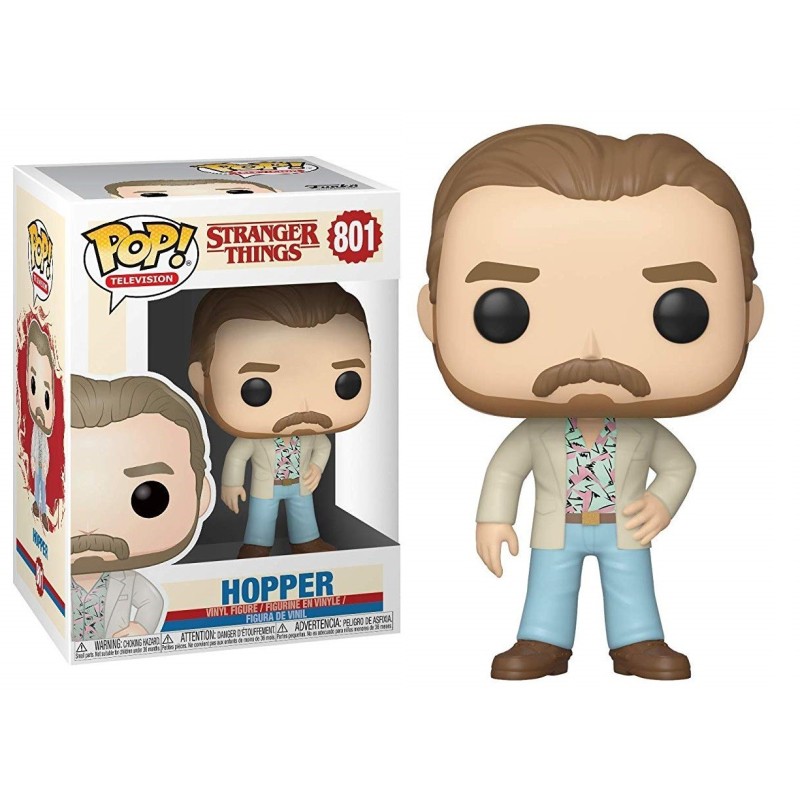 Stranger Things | Figurine Funko POP! Hopper (Date Night) N°801